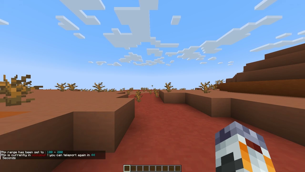 Minecraft Plugin ( RtpEz ) Showcase !