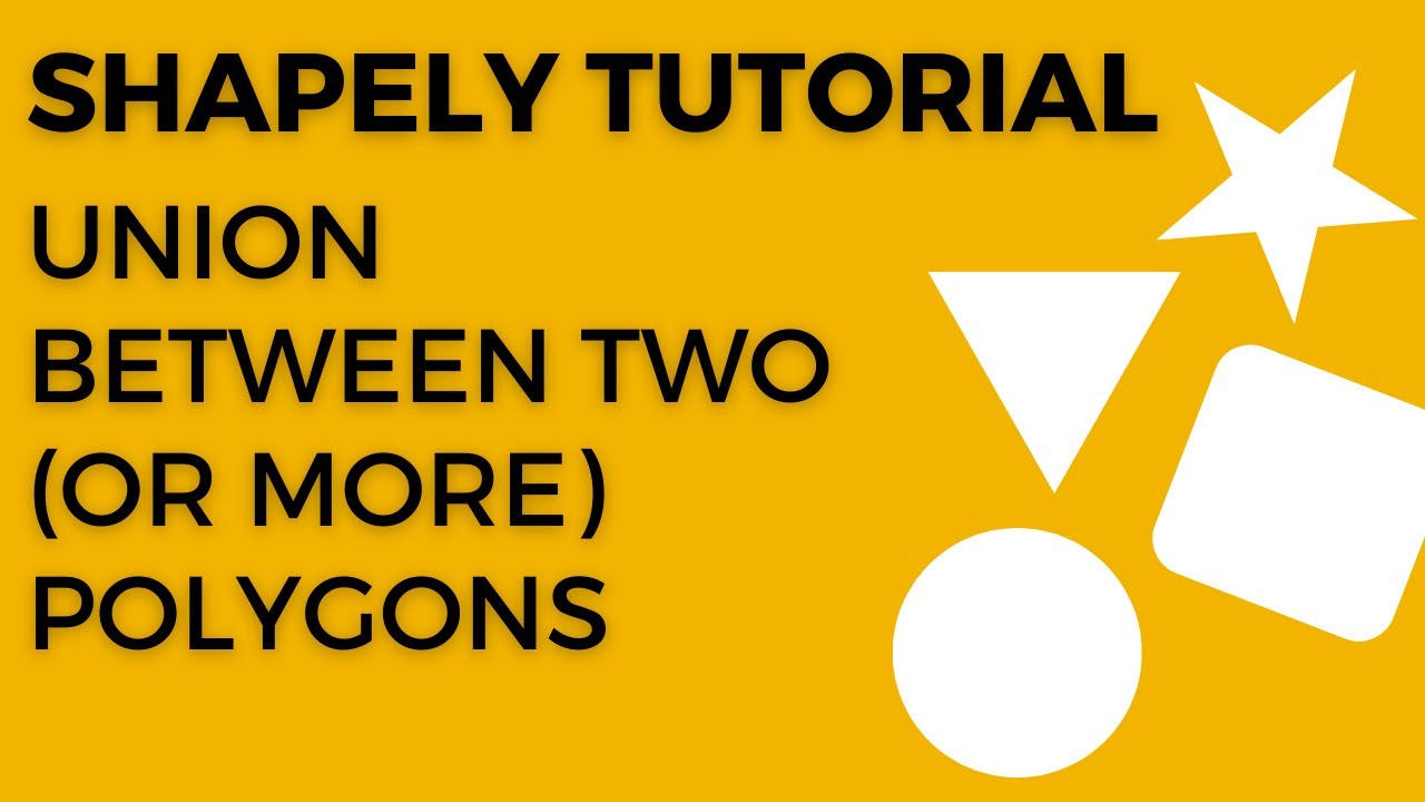 Union of Polygons in Shapely