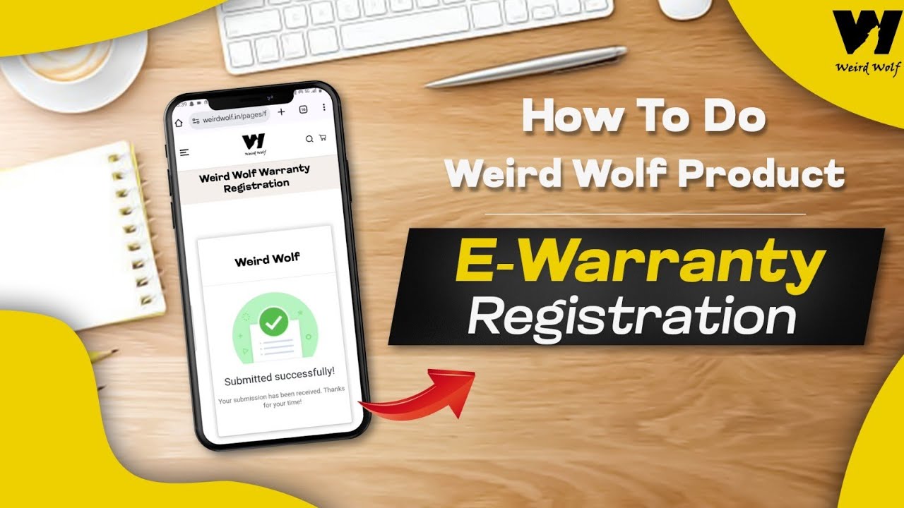 Weird Wolf Warranty Registration | Step-by-Step Tutorial | How to Register Warranty Online