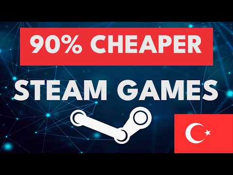 How to Get Steam games up to 90% cheaper | Change Steam Region