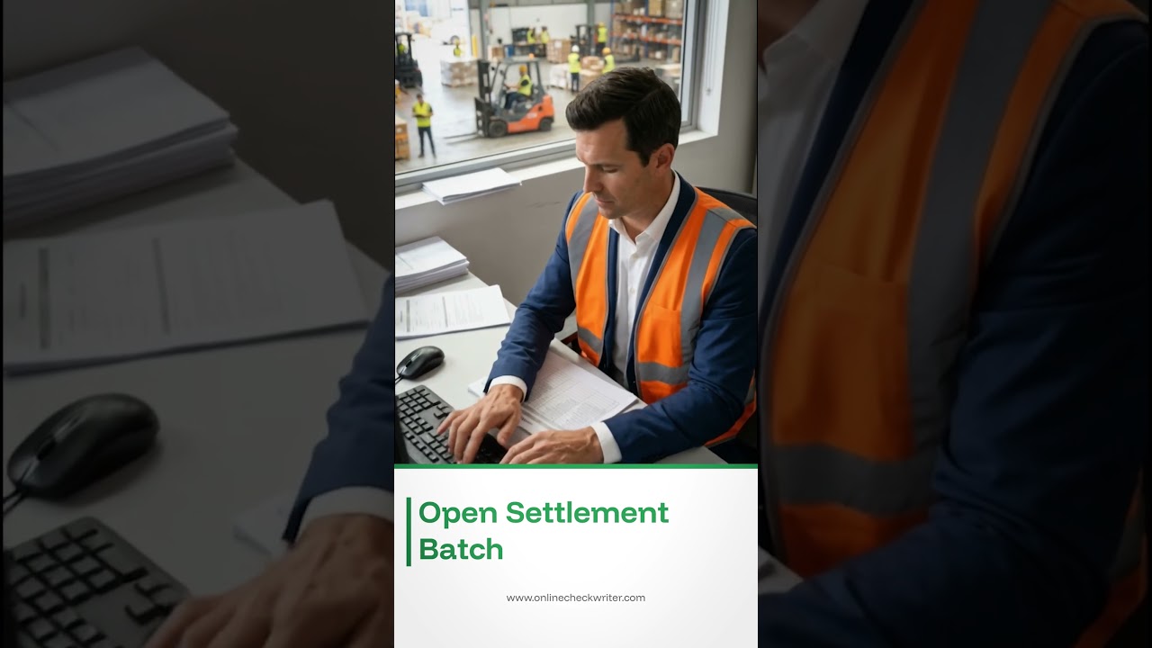 Carrier Settlement Check Run, Done in One Batch | OnlineCheckWriter.com