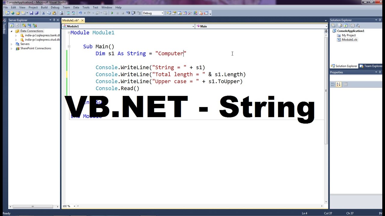 VB.Net Programming Language For Beginners - Part 8