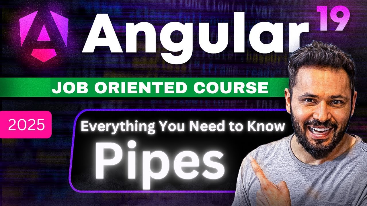 Angular 19 Tutorial #45 Mastering Angular Pipes From Basic to Advanced #angular19 #angulardeveloper