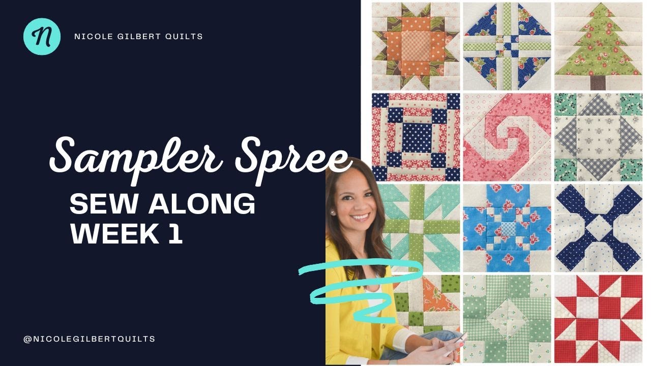 Sampler Spree Slow Along Week 1