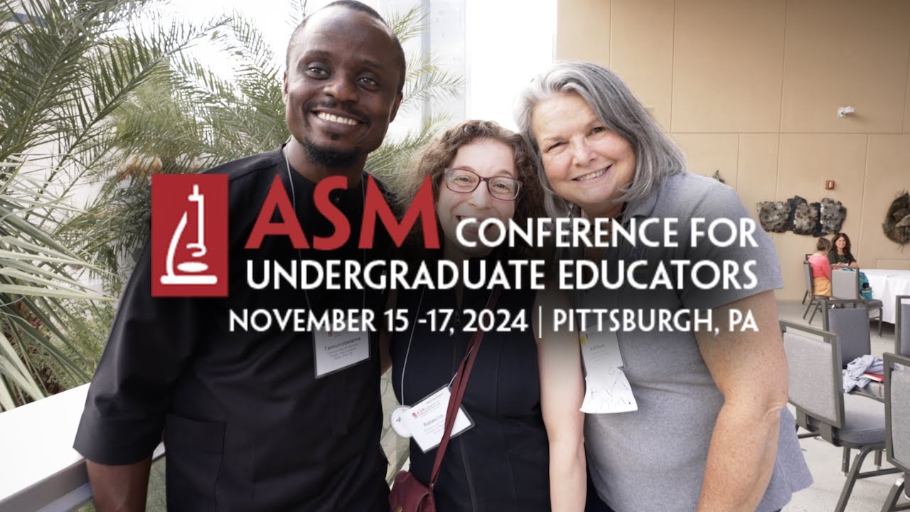 Attend ASMCUE! The ASM Conference for Undergraduate Educators
