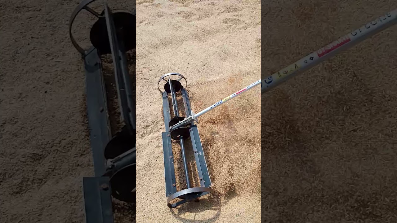 Paddy dryer we are alteration to use gross cutter, vadlu arabettadaniki chesina small misson