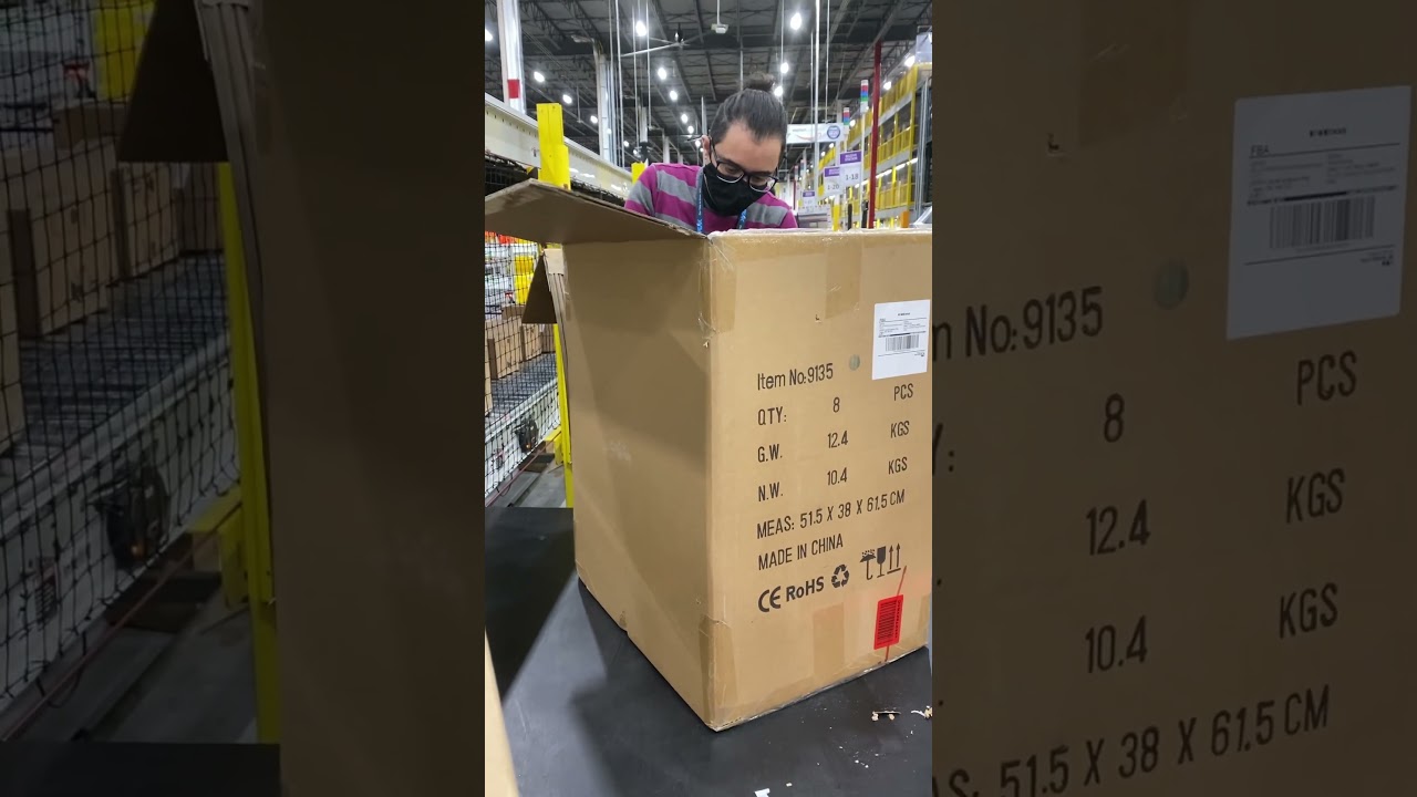 Amazon warehouse #amazon #canada