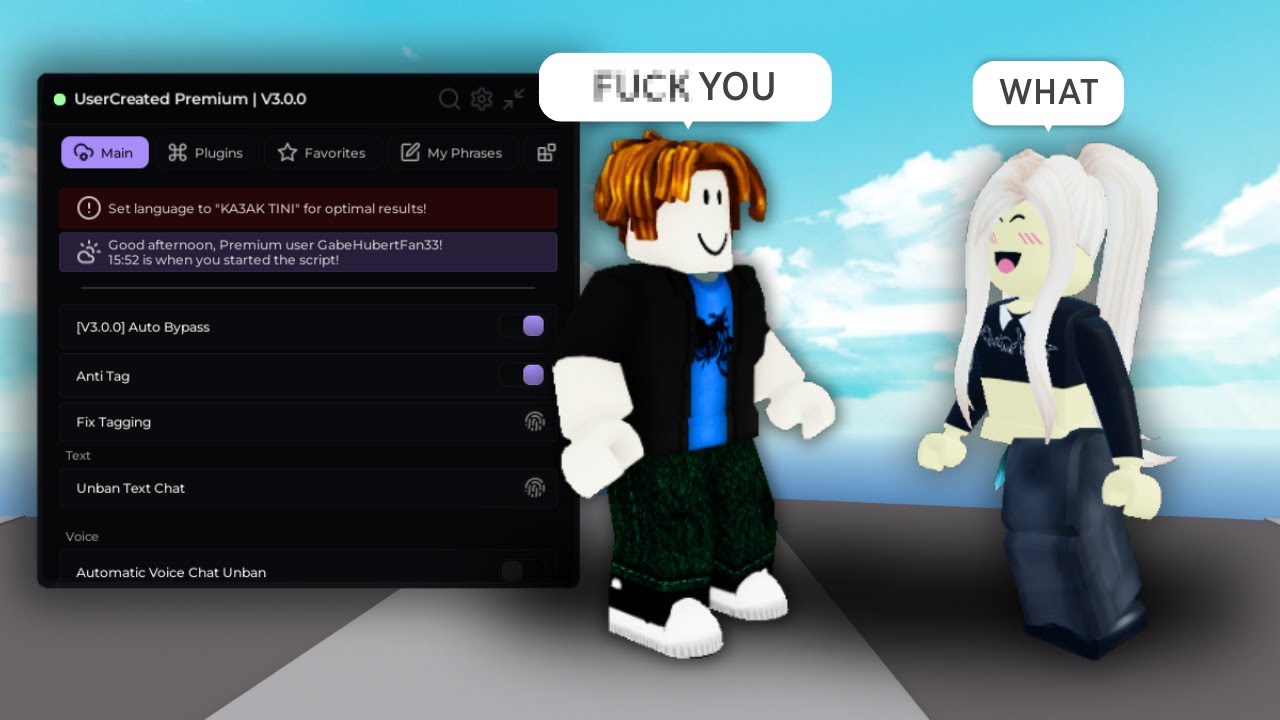 Best FREE Chat Bypass / Cursing Script of 2025 - ROBLOX EXPLOITING