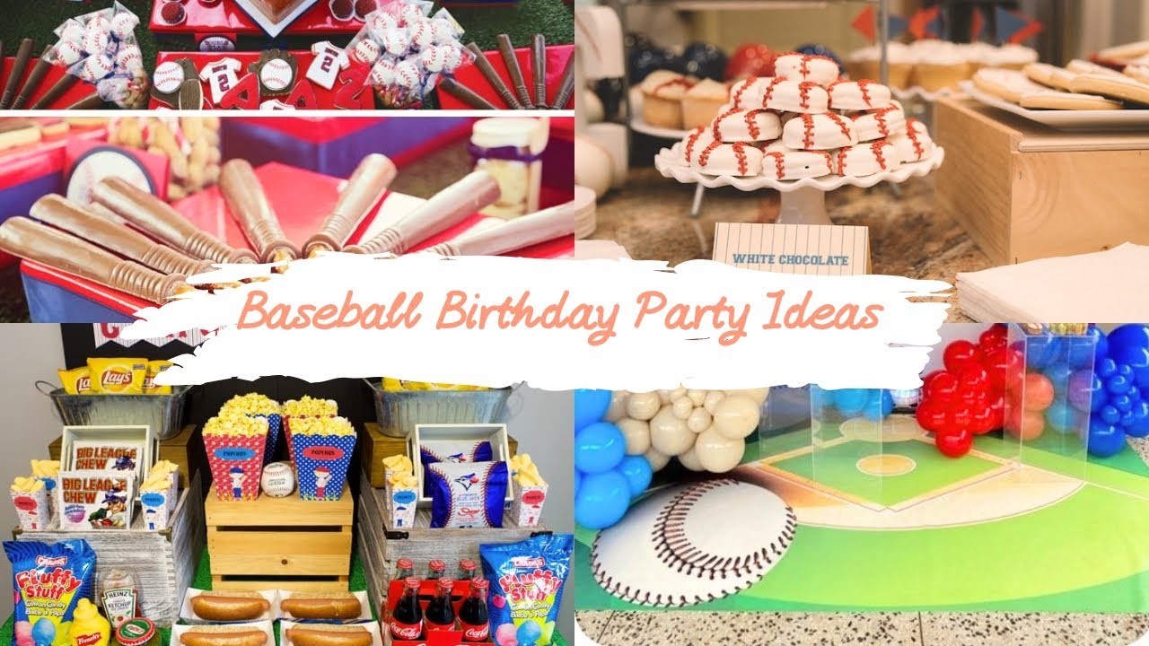 115+ Baseball Party Decoration Ideas 2025 🧢 DIY Baseball Birthday, Baby Shower & Themed Setups