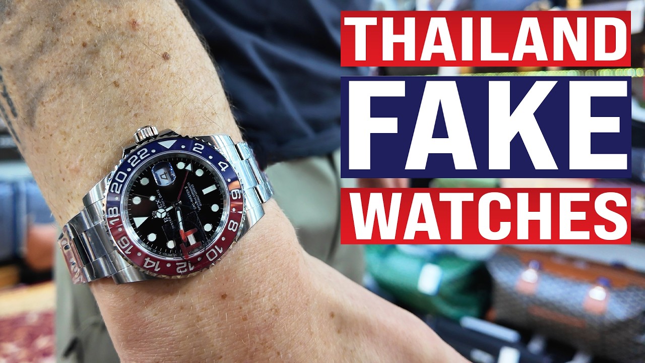 Hunting Fake Super Clone Rolex Watches in MBK Bangkok Thailand