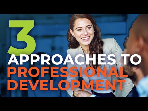 3 Approaches for Professional Development