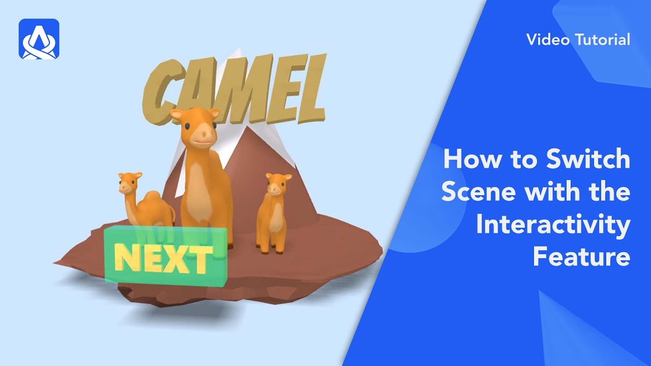 How to Switch Scene with the Interactivity Feature