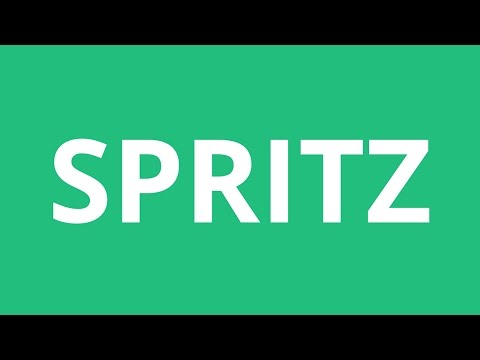 How To Pronounce Spritz - Pronunciation Academy