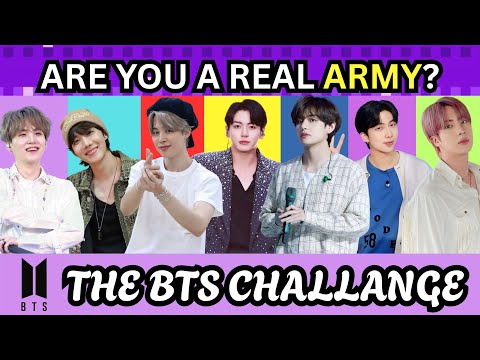 THE ULTIMATE BTS QUIZ: Are You a Real ARMY? 💜 KPOP GAME | after BTS military discharge
