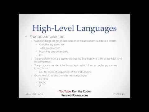 High Level Languages