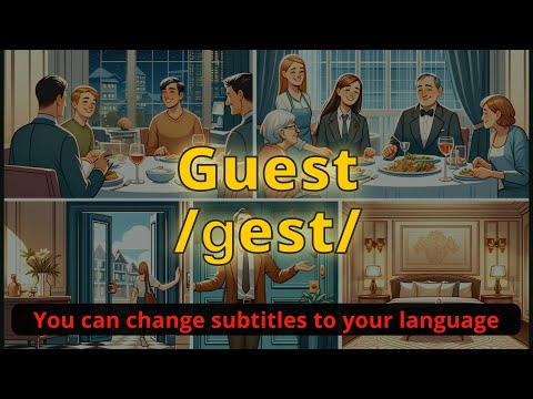 Guest meaning with 5 examples