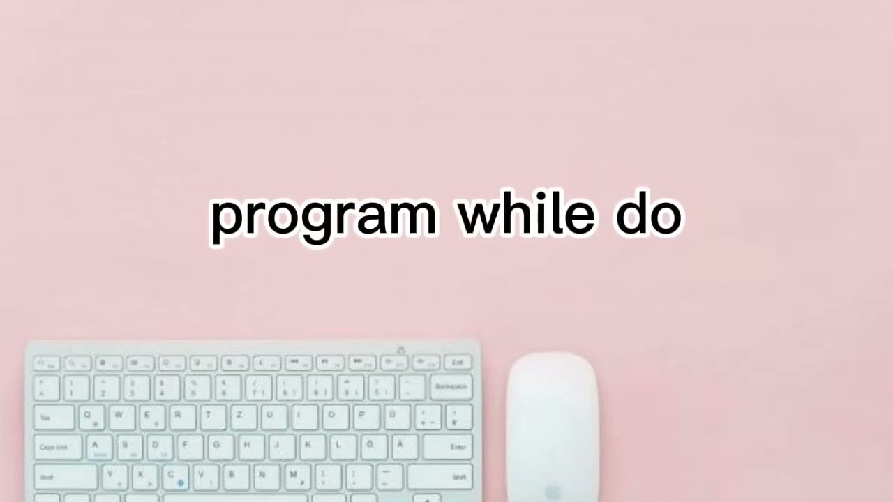 turbo pascal-PROGRAM WHILE DO