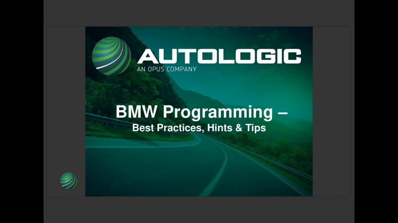 BMW Programming - Best Practices, Hints & Tips