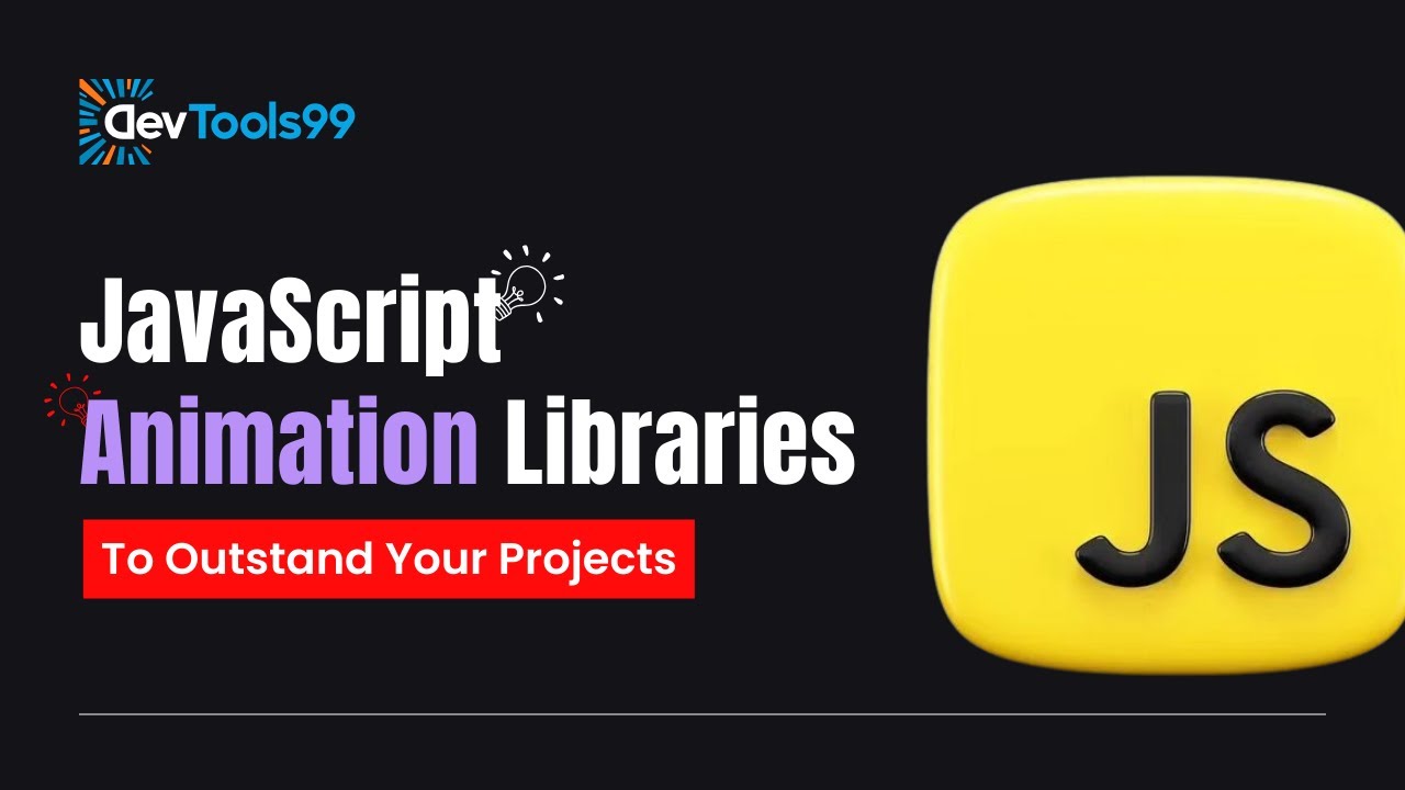 JavaScript Animation Libraries #devtools99 #animation #javascript #javascriptlibraries #webdev