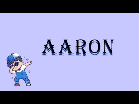How to Pronounce Aaron