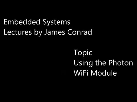 Introduction to the Photon WiFi Device