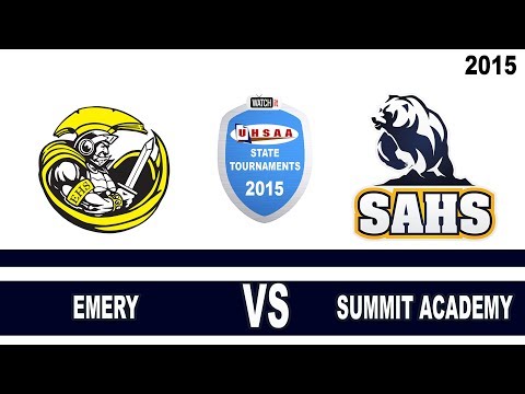2A Boys Basketball: Emery vs Summit Academy UHSAA 2015 State Tournament Quarterfinals