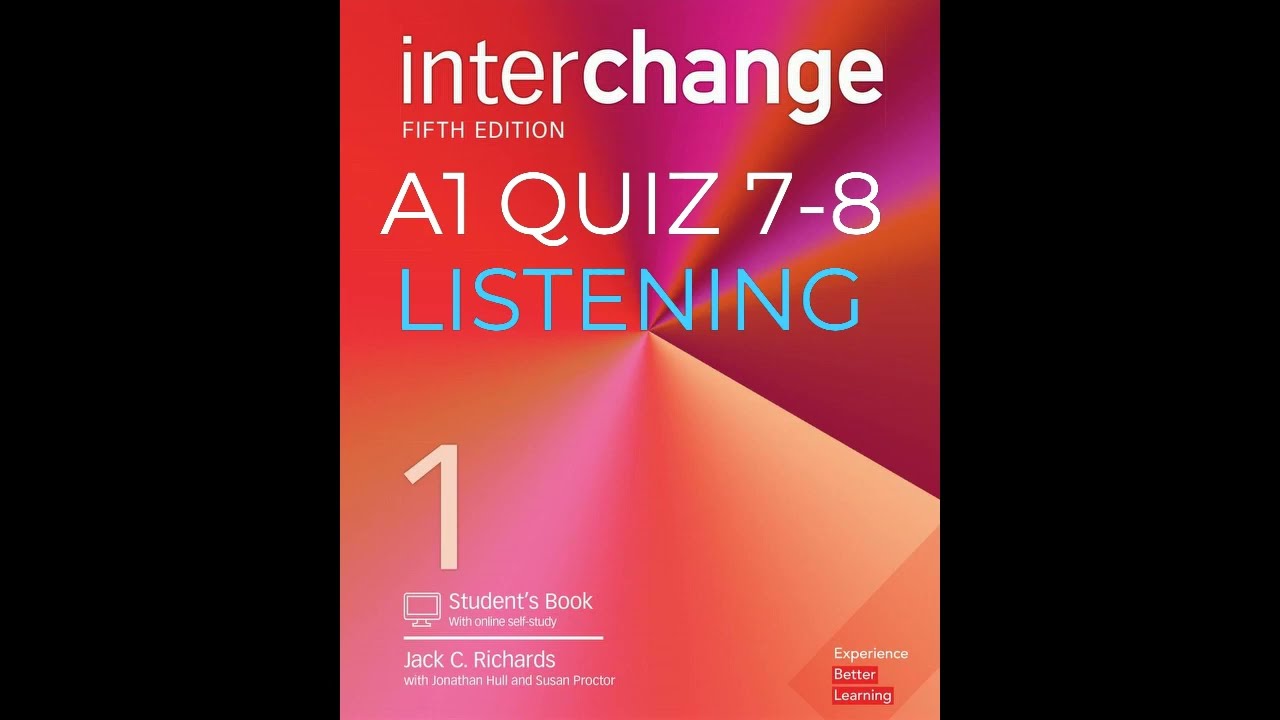 A1 QUIZ UNITS 7-8 A