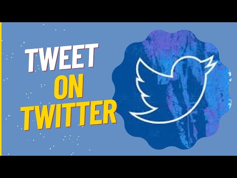 How to tweet on twitter