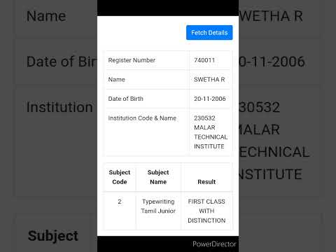 #Type #writing #exam #result #trending #yt short #First class with #distinction #Tamil junior#