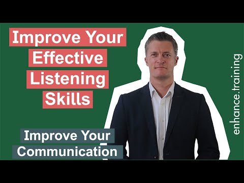 Effective Listening Skills for Managers – Improve Your Communication