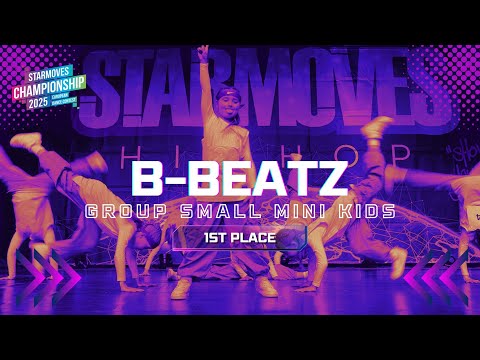B-Beatz [1st place] | Group Small Mini Kids | Starmoves Championship 2025