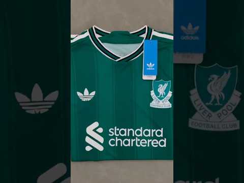 2025/2026 Liverpool Away Football Jersey New #football #retrojersey #adidas #footballjersey
