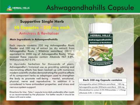 Ashwagandha Capsules - Ayurvedic Ashwagandha Capsules Latest Price ...
