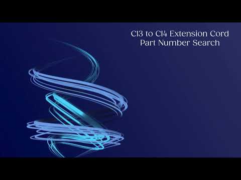 C13 to C14 Extention Cord