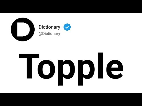 Topple Meaning In English