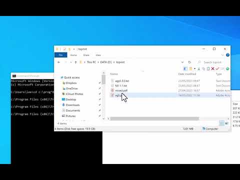 Batch printing a folder of files from the command line