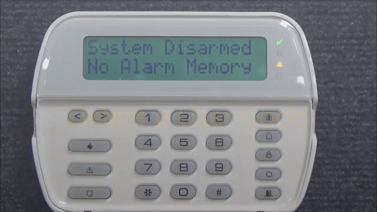 My Alarm Center - How to Change User Codes for a DSC Security Panel