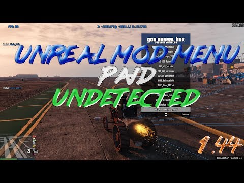 GTA V PC Online 1.44 Unreal Mod Menu - PAID Unreal HACK DETECTED