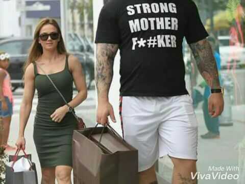 Game Of Thrones' Hafthor "Julius Bjornsson" with his girlfriend