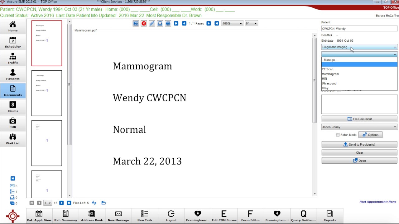 Accuro Data Quality Document Labelling