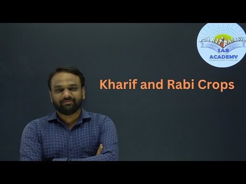 Kharif and Rabi Crops