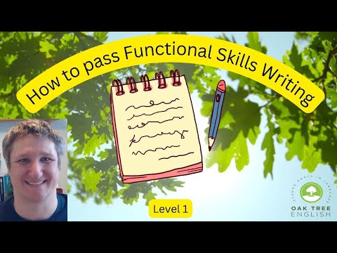 Functional Skills English Writing Level 1 success
