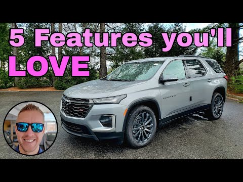 5 features you will love in the 2023 Chevrolet Traverse RS