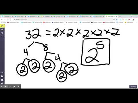 Prime Factorization with Exponents