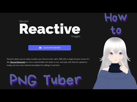How To Set Up a PNG tuber with Reactive by FugiTech
