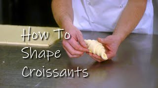 How To Shape Croissants — Small World Seafood