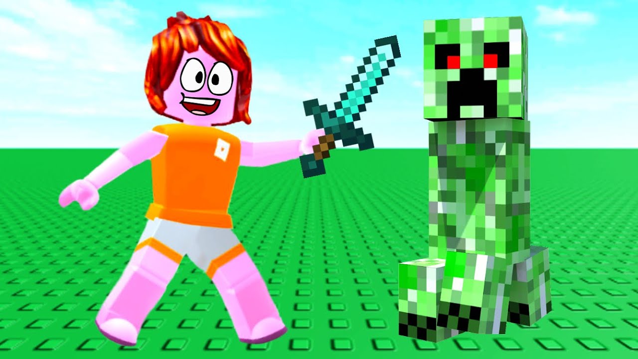 Roblox creeper chaos…