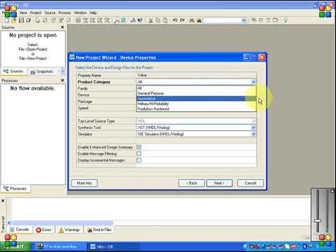 VLSI Design Software Introduction Xilinx ISE
