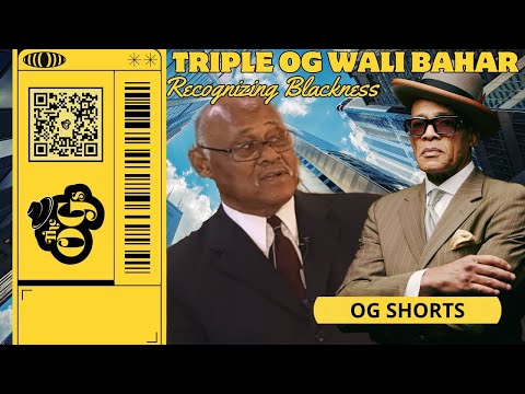 OG SHORTS: Triple OG Wali Bahar on The Importance of Recognizing Blackness | The Original OGs