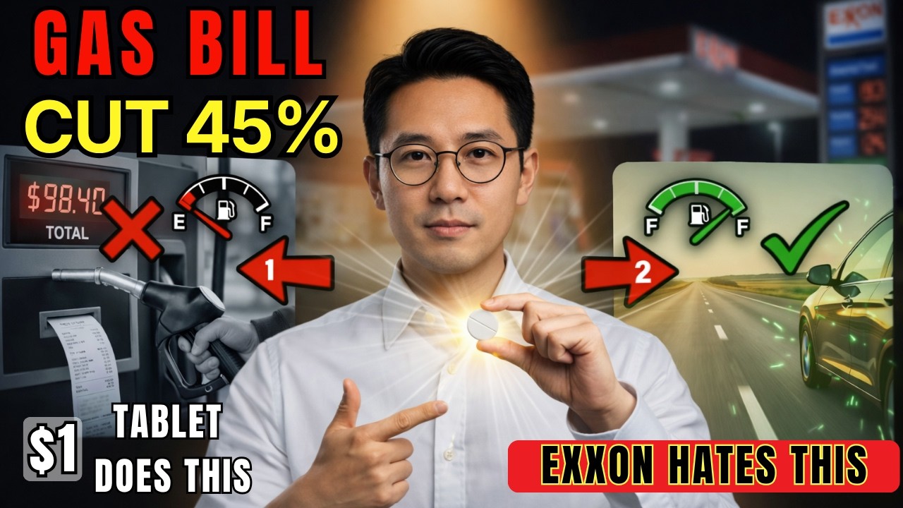 Drop This $1 Tablet In Your Gas Tank = 45% More Miles — Why Exxon Doesn’t Want You To Know